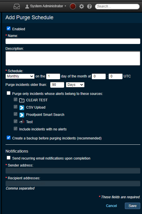 [Threat Response/TRAP] How to Purge Incident and Alert Data in TRAP