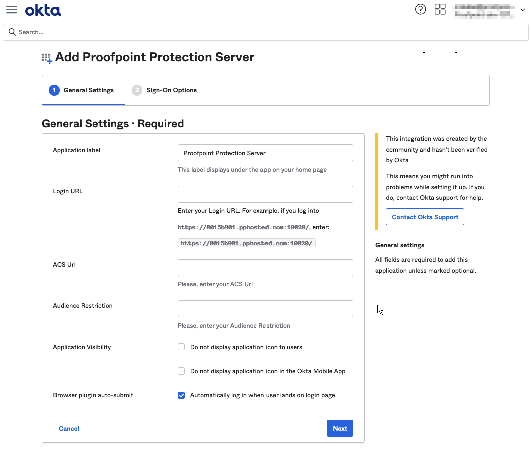 [Email Protection (PPS/PoD)] PPS IdP Integration - Okta
